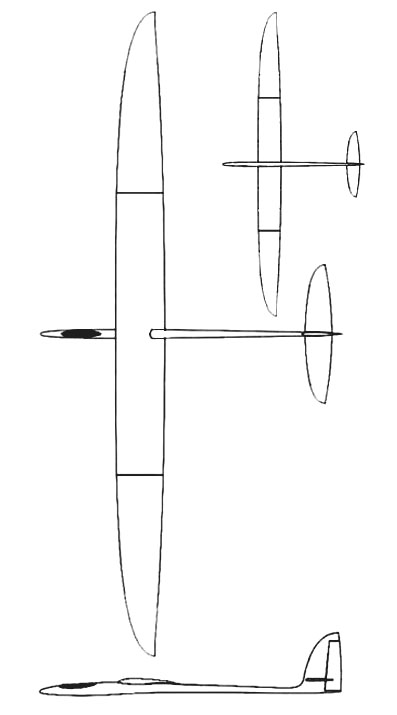 Kanoh's RC Sailplane Structure